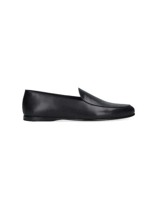 Loro Piana Anton Walk Loafers - Black