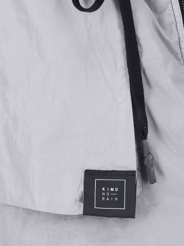 KIMONORAIN Reversible Waterproof Jacket - Gray