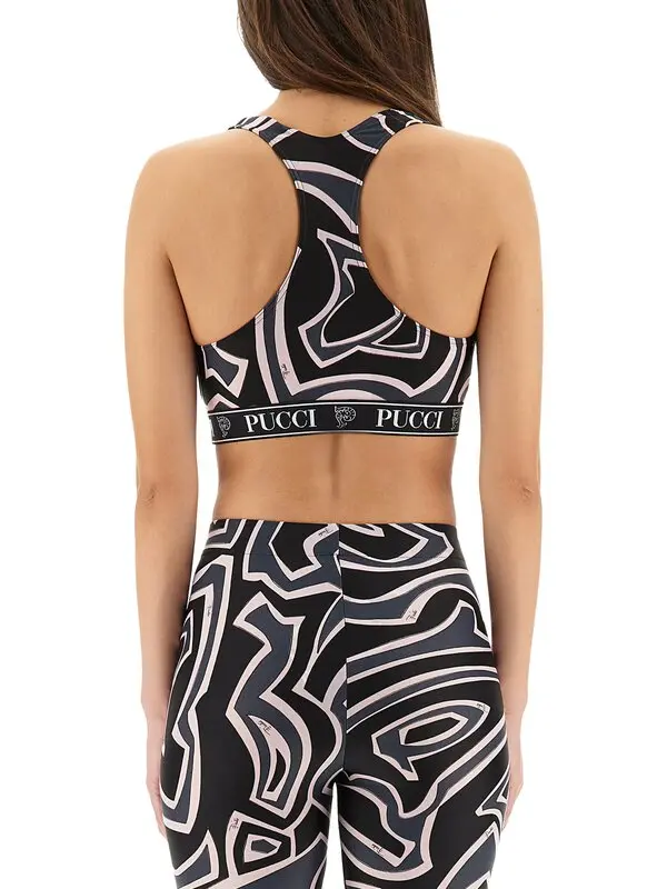 Emilio Pucci Labyrinth Print Top