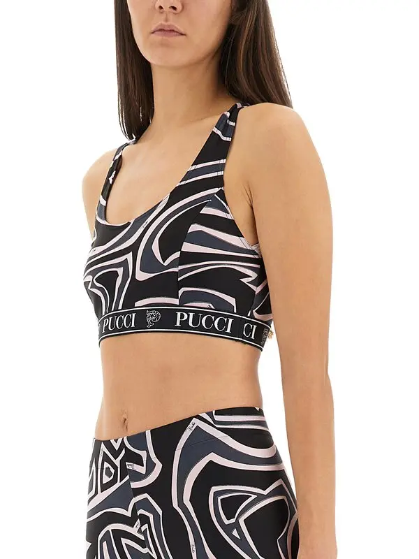 Emilio Pucci Labyrinth Print Top