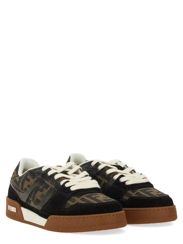 Fendi Low Top Match Sneakers