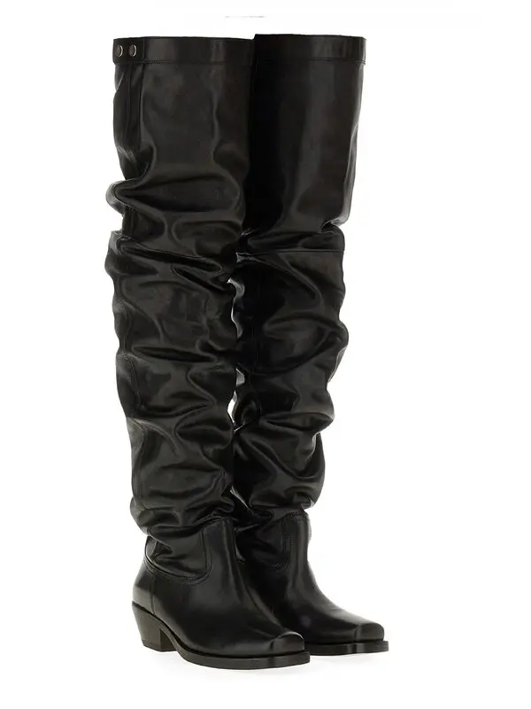 Isabel Marant Étoile Leather Over-the-knee Boots