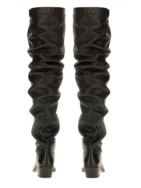Isabel Marant Étoile Leather Over-the-knee Boots