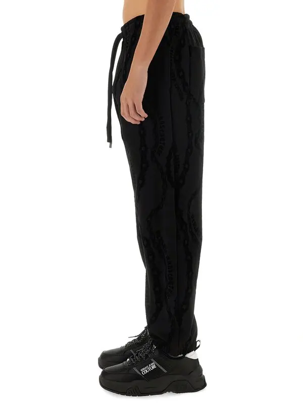 Versace All Over "chain" Jogging Pants