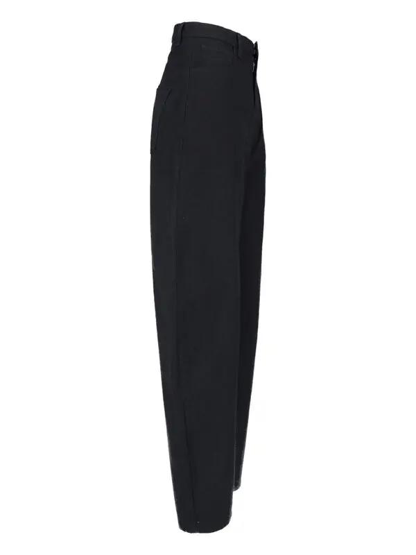 Alaïa Rounded Leg Jeans - Black