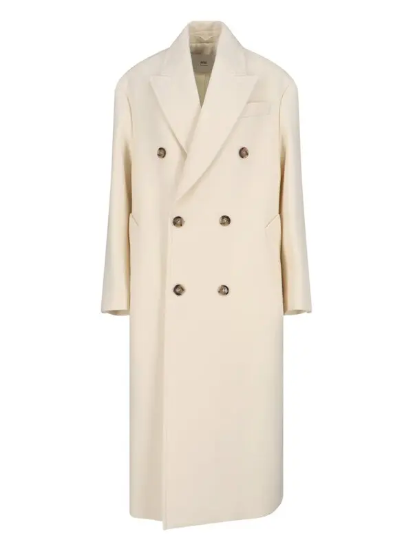 Isabel Marant Double-breasted Coat - White