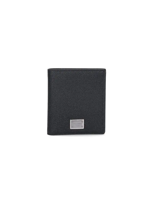 VIVIENNE WESTWOOD Bi-fold Logo Card Holder - Black