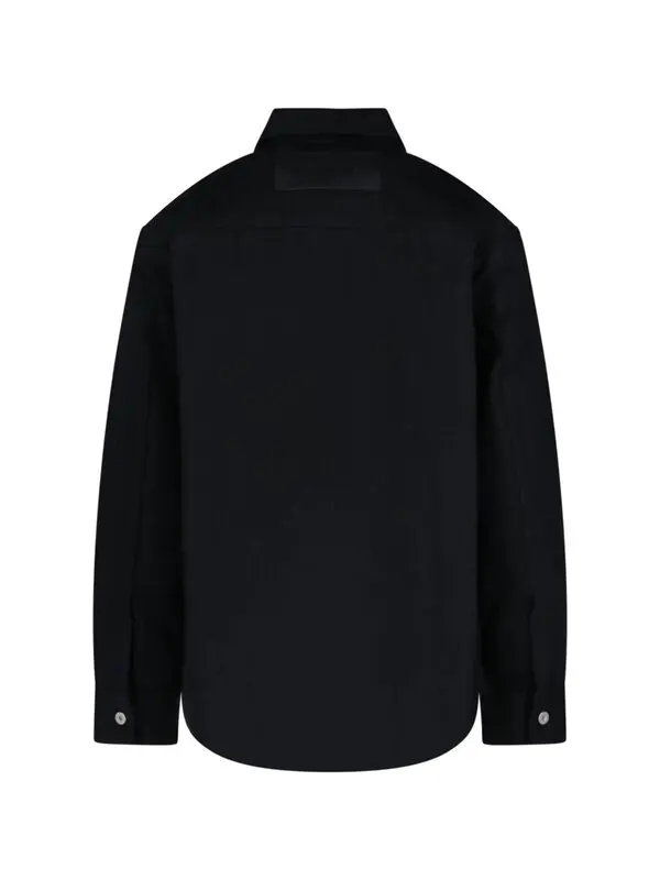 JIL SANDER Denim Shirt Jacket - Black