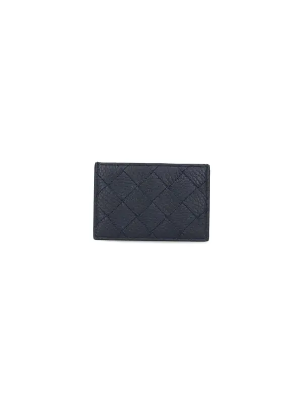 Bottega Veneta Intrecciato' Card Holder - Blue