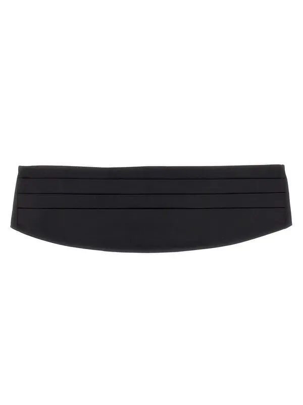 Dolce & Gabbana Satin Cummerbund - Black