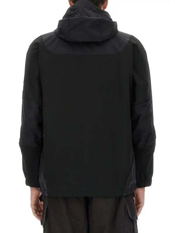 AND WANDER Hooded Jacket - Black