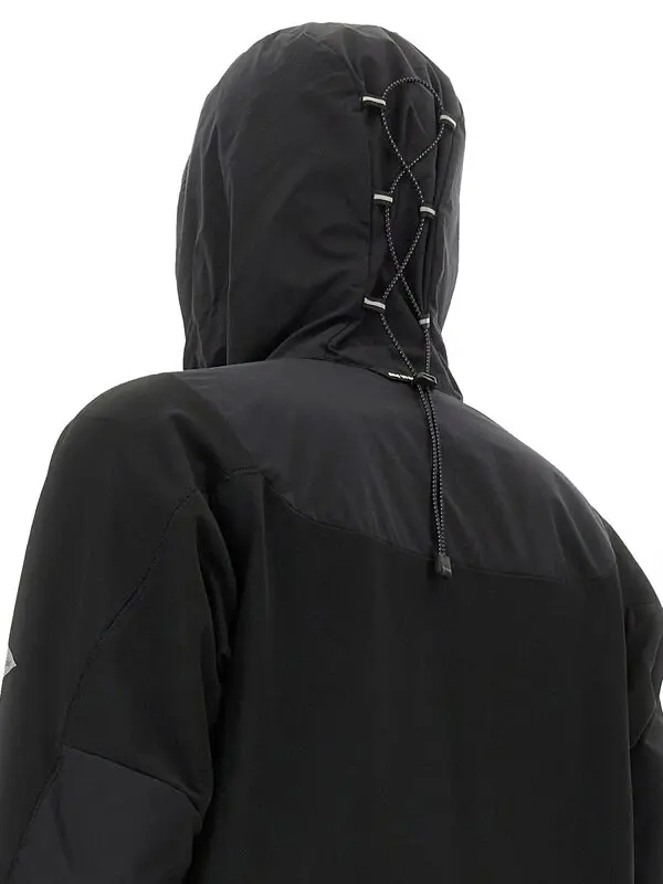 AND WANDER Hooded Jacket - Black