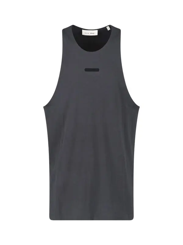 Fear Of God Cotton Tank Top - Gray