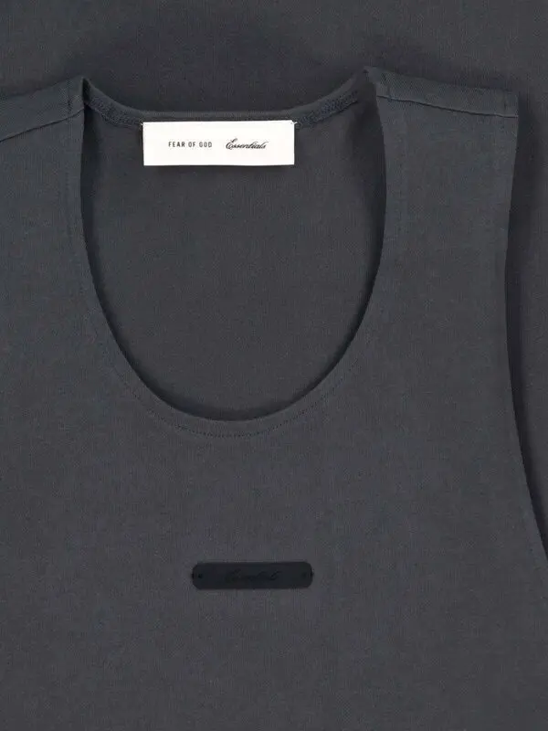 Fear Of God Cotton Tank Top - Gray