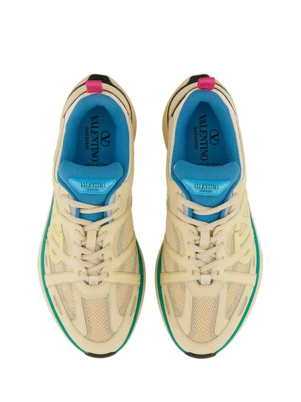Valentino Garavani Low Top Vlogo Easyjog Sneakers - White