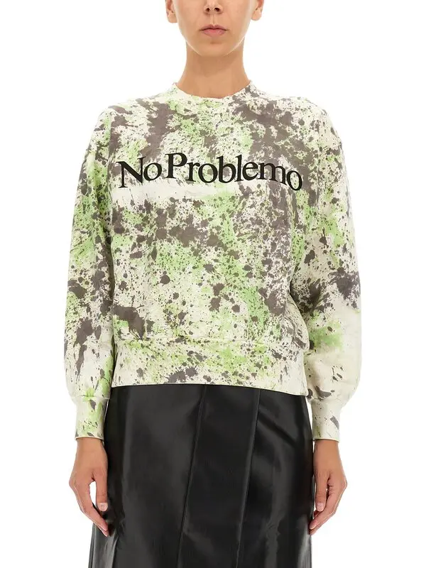 Aries Printed Sweatshirt - Multicolour