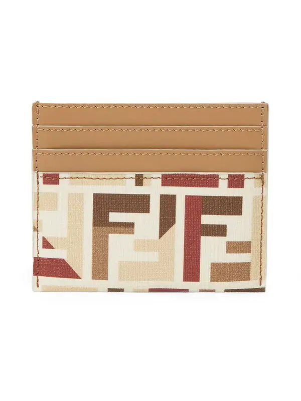 Fendi Card Holder " Roma - Beige
