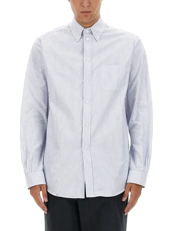 Bally Shirt With Logo - Azure