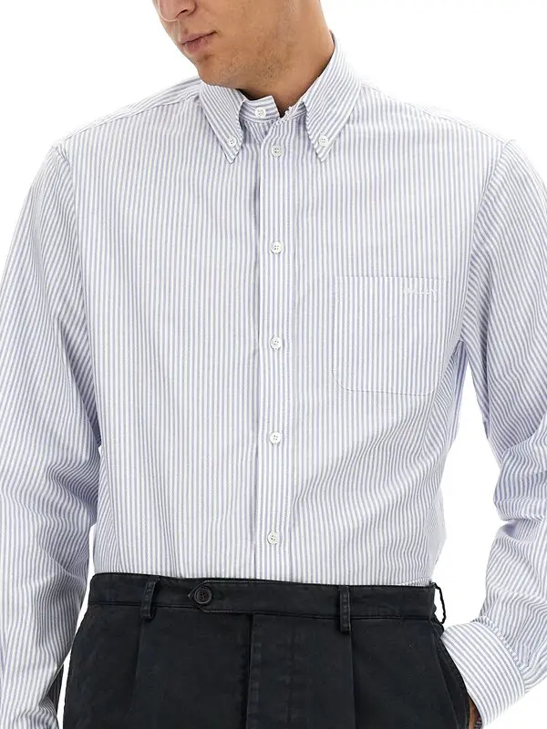 Bally Shirt With Logo - Azure