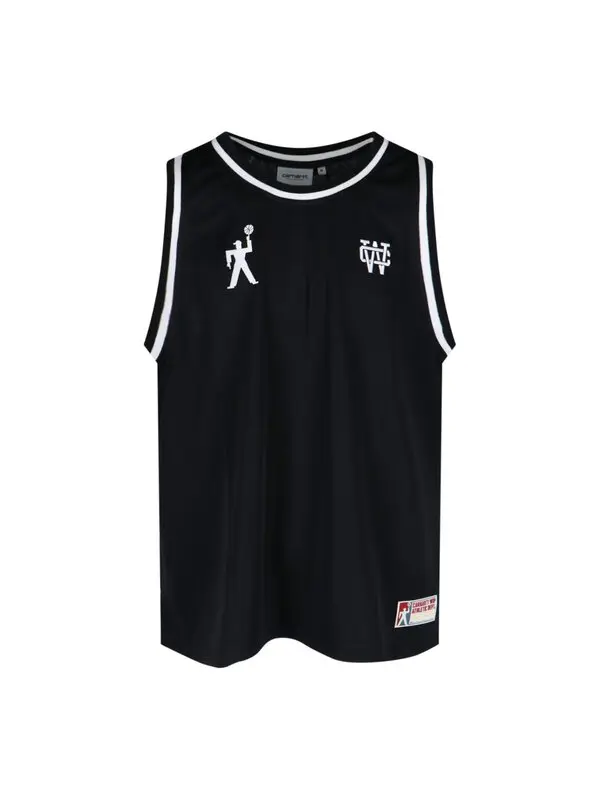 Carhartt Work In Progress Win Lock Up Sports Tank Top - Black