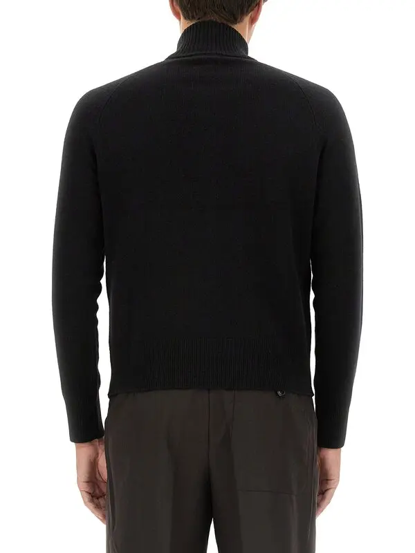 Dries Van Noten Mutated Slim Fit Shirt - Black