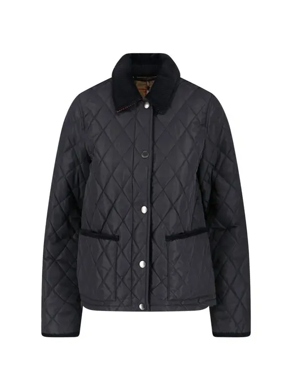 Miu Miu Quilted Jacket - Black