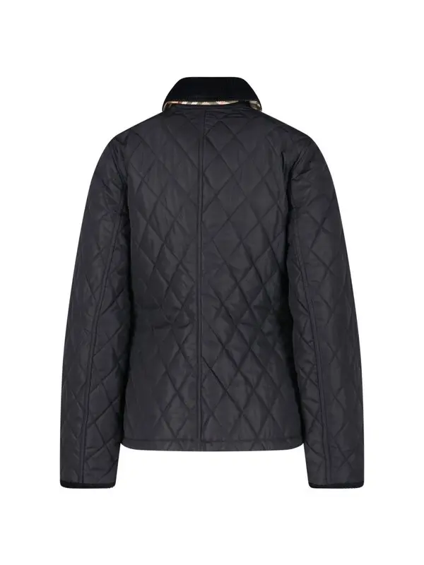 Miu Miu Quilted Jacket - Black