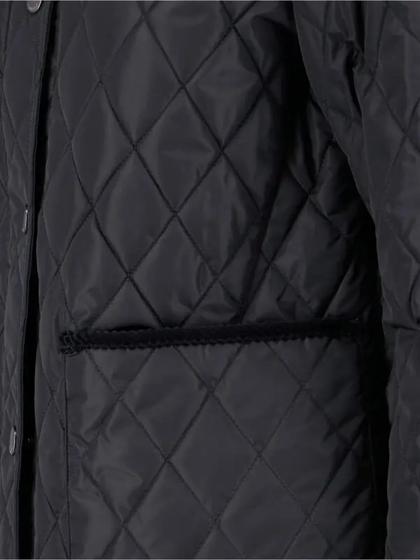 Miu Miu Quilted Jacket - Black