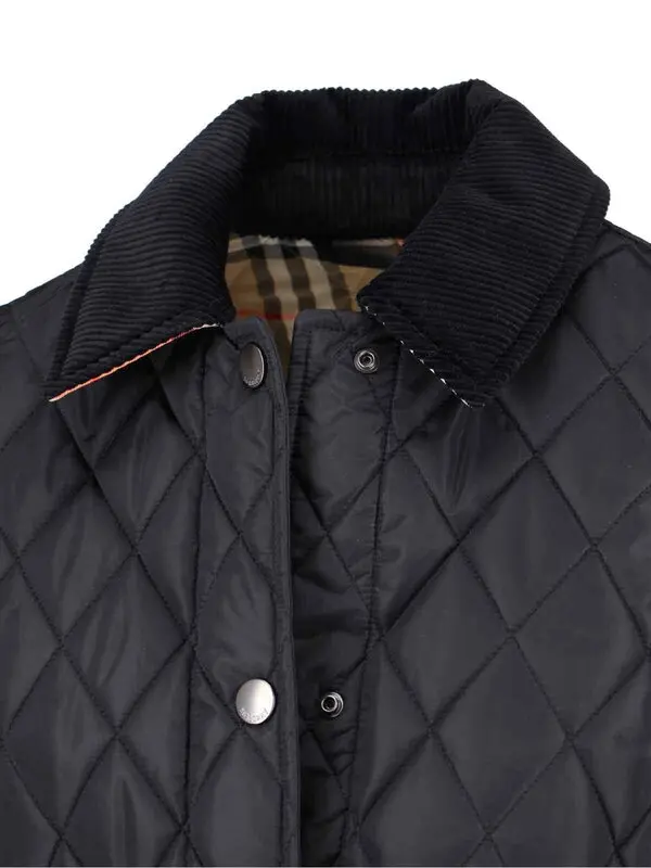 Miu Miu Quilted Jacket - Black