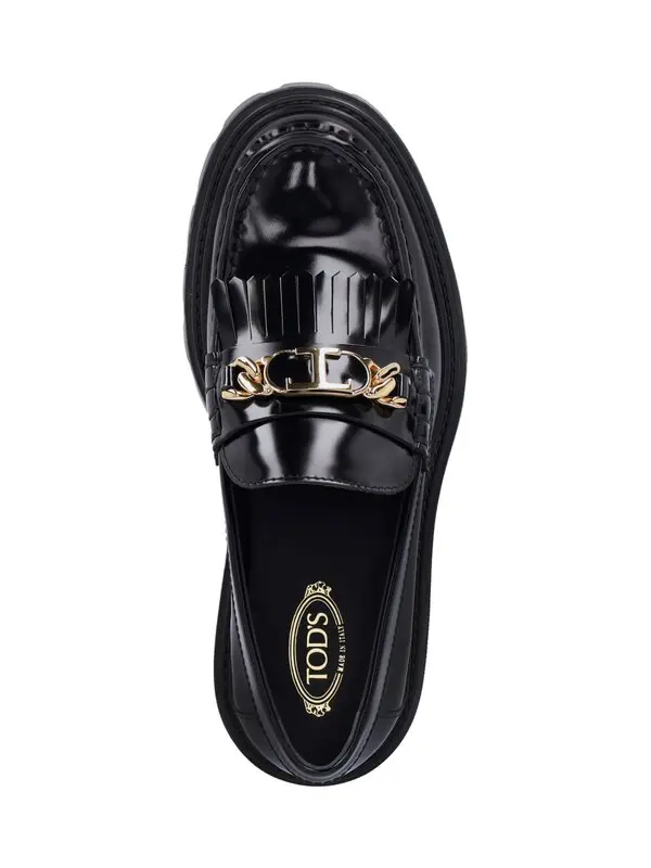 TOD'S Fringed Detail Loafers