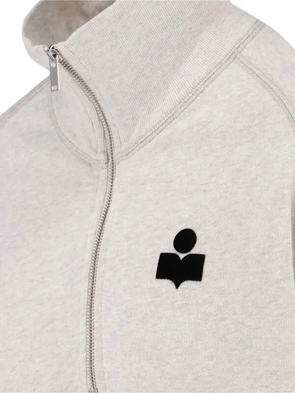 Isabel Marant Étoile Ross Zip Sweatshirt - Cream