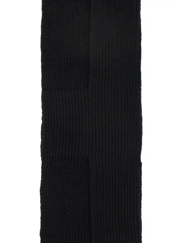 Dries Van Noten Wool Scarf - Black