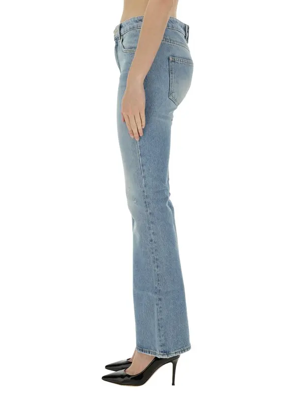 Balmain Flare Fit Jeans - Denim