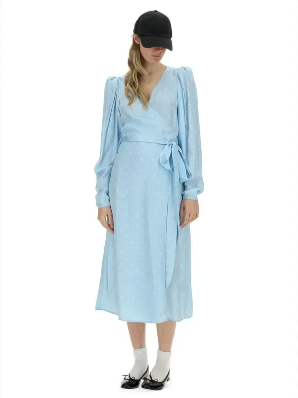 ROTATE BY BIRGER CHRISTENSEN Dress With Bow