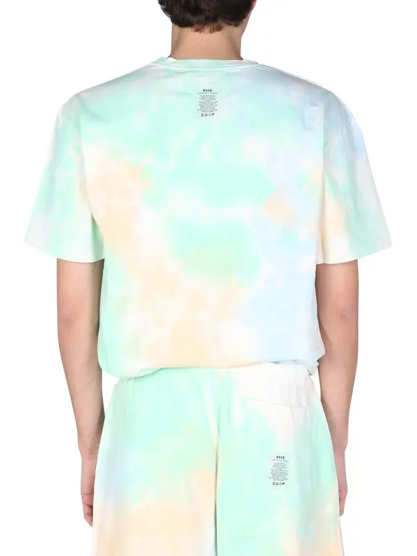 MSGM Fantastic Green" T-shirt - Multicolour