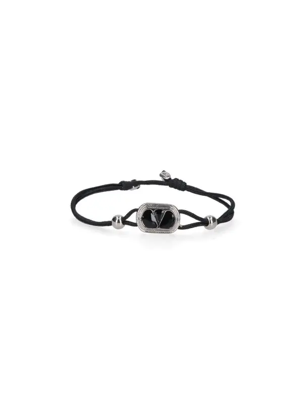 Valentino Garavani Vlogo Signature Bracelet - Black