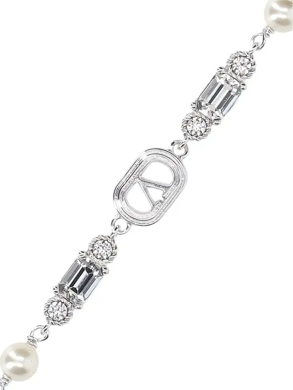 Valentino Garavani Vlogo Signature Bracelet - Silver