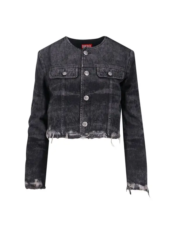 DIESEL De-graffy-fsh' Denim Jacket