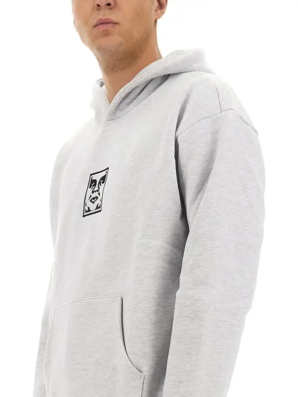 Obey Printed Sweatshirt - Grey