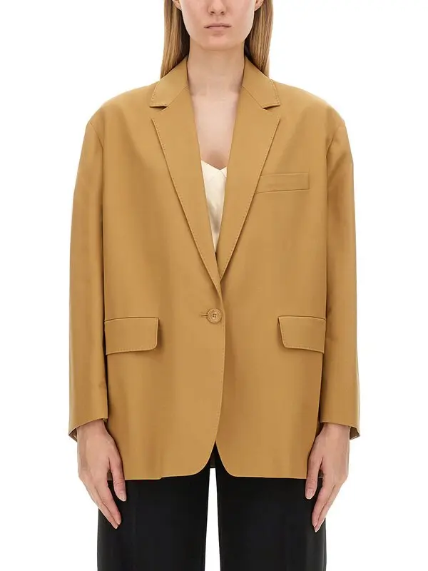 Max Mara Monica Regular Fit Jacket - Beige