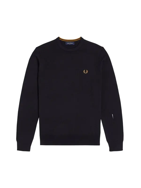 Fred Perry Jersey With Logo - Blue