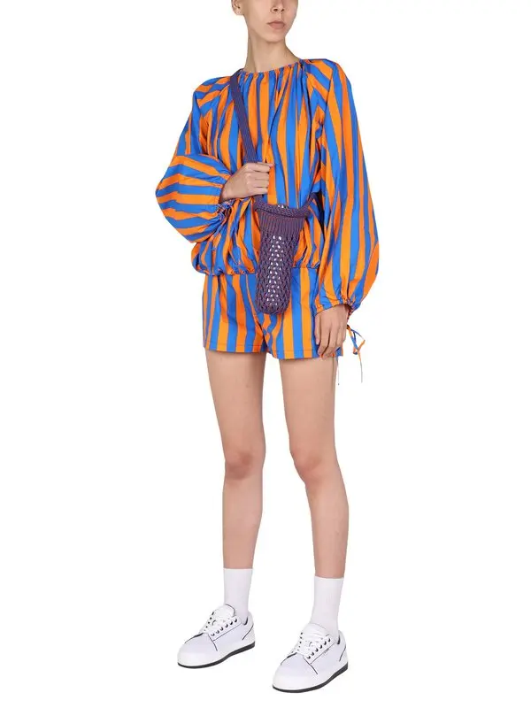 Sunnei Striped Pattern Shirt - Multicolour
