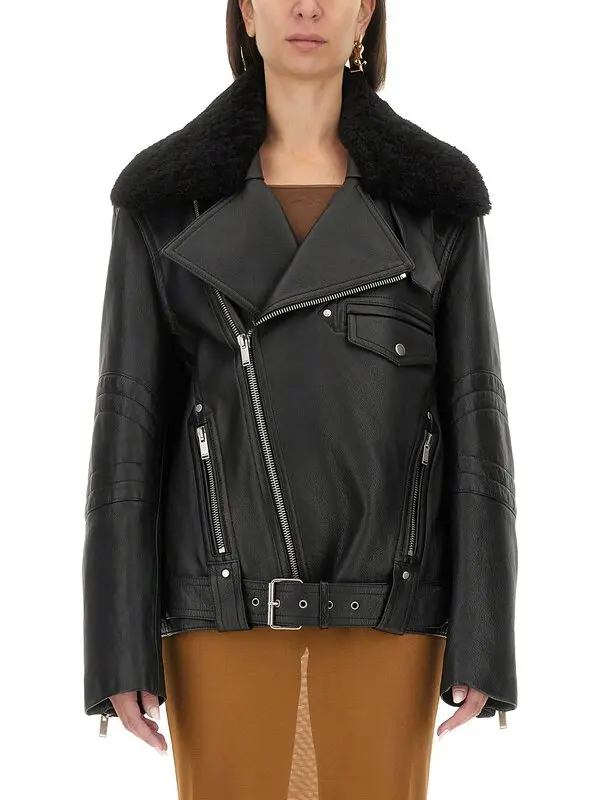 Saint Laurent Leather Biker Jacket