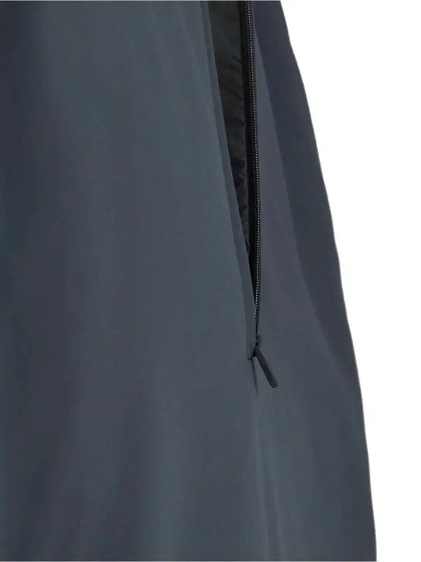 PDF Zip-up Cotton Jacket - Black