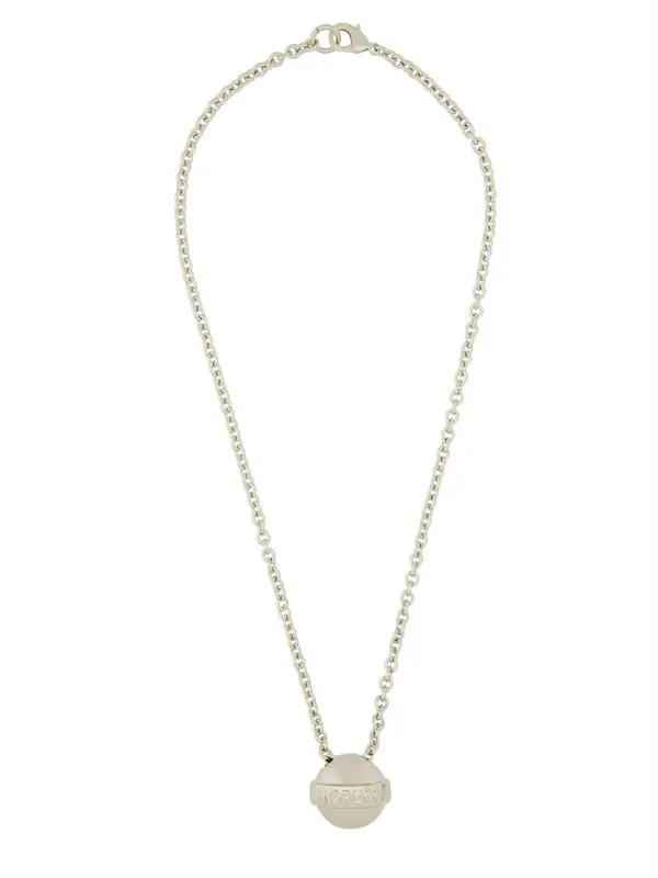 Fiorucci Lollipop Pendant Necklace - Silver