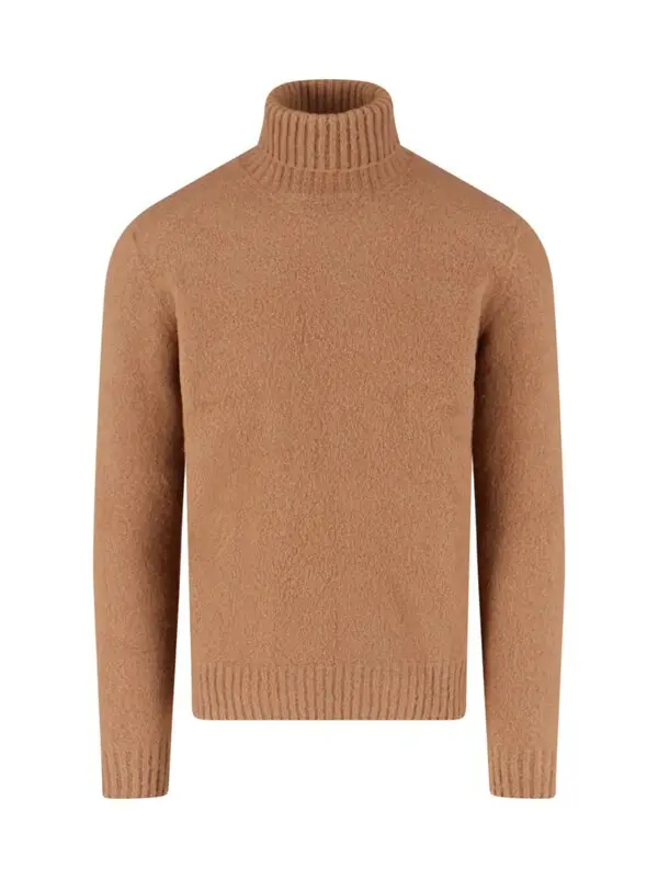 DRUMOHR High Neck Sweater - Brown