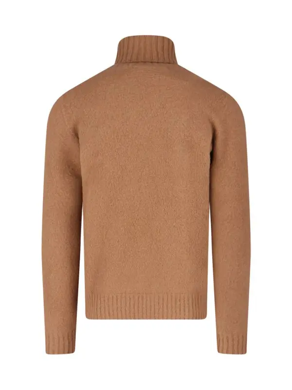 DRUMOHR High Neck Sweater - Brown
