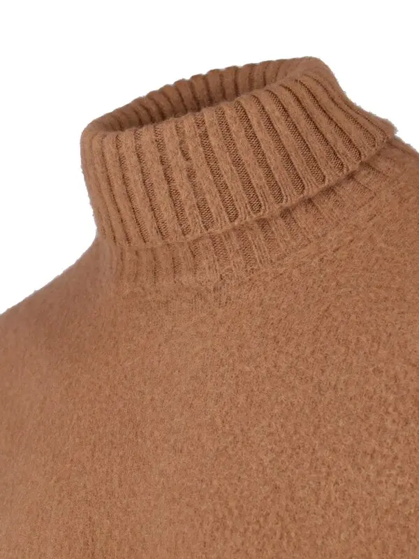 DRUMOHR High Neck Sweater - Brown