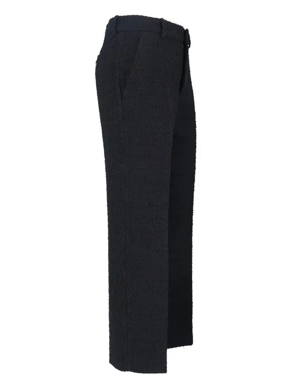 Gucci Tweed Straight Leg Trousers