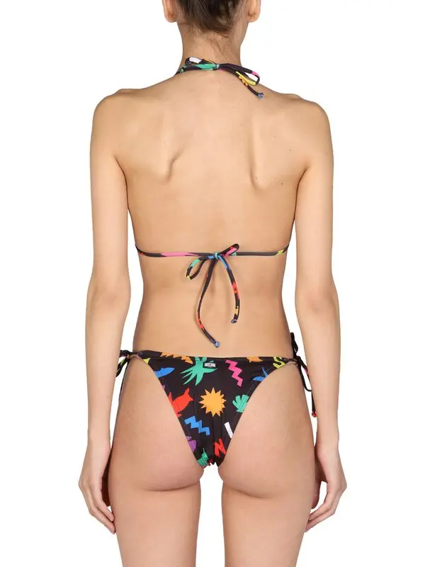 Moschino All Over Print Bikini Briefs